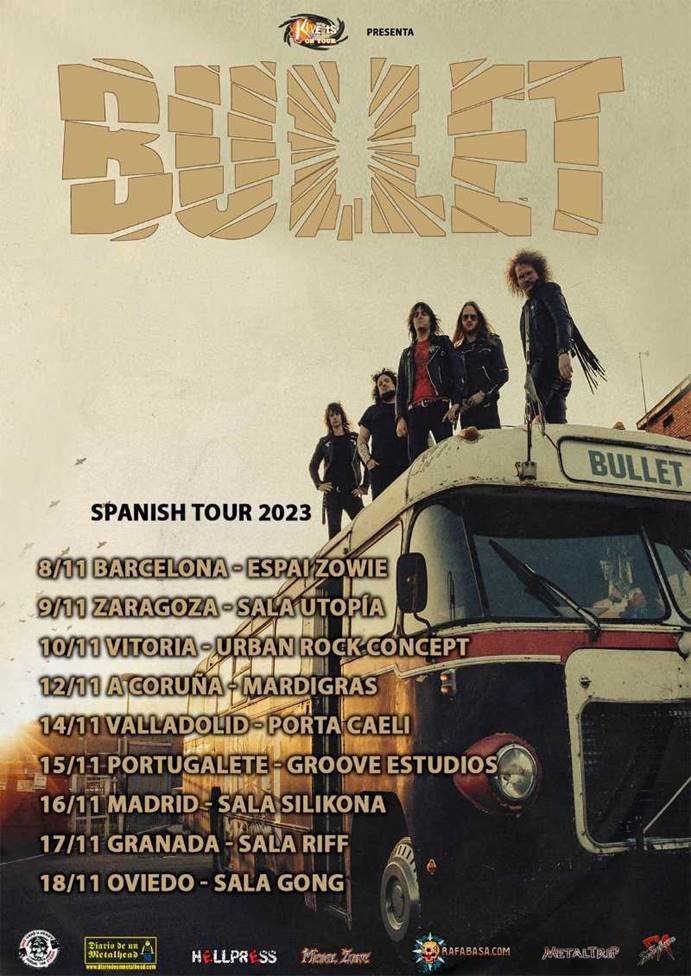 BULLET EN DIRECTO EN NOVIEMBRE