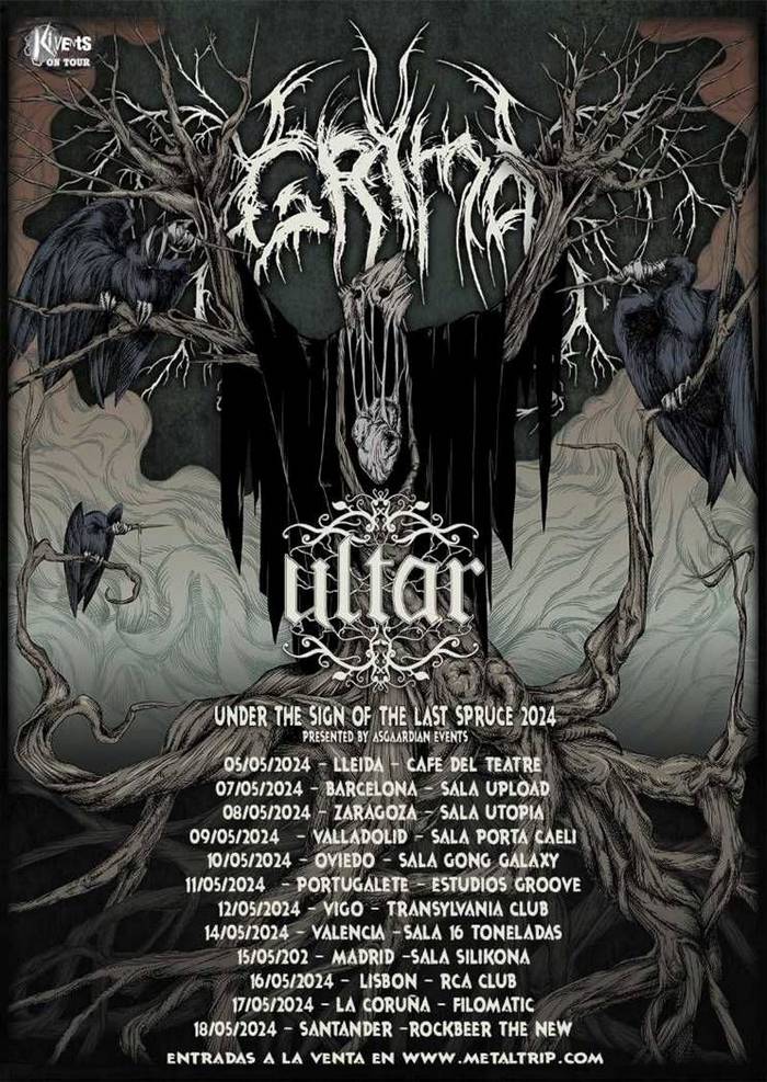 TOUR DE GRIMA EL PRÓXIMO MES DE MAYO